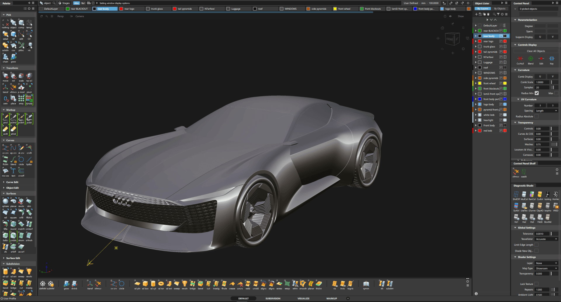 Reverse Engineering Concept Car For Game Integration - Polygon Lab